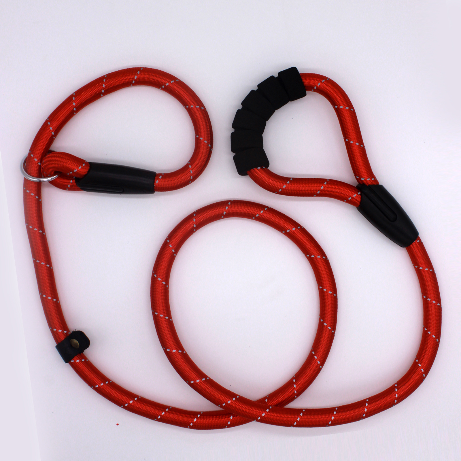 Dog Slip Collar Durable And Reflective Dog Training Rope With Soft ...