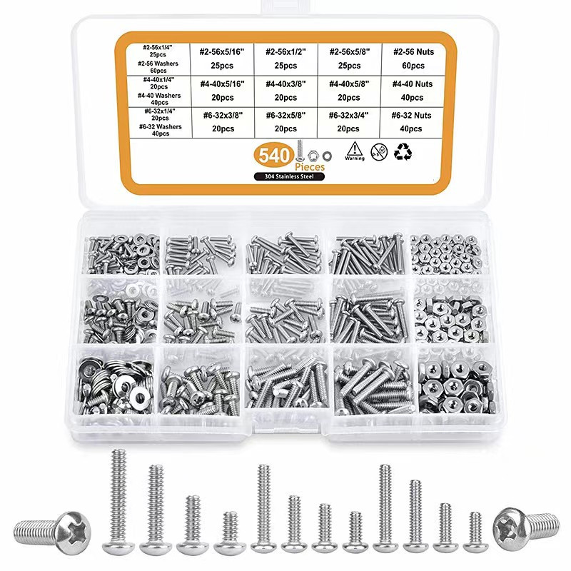 304 Stainless Steel Cross Round Head Screwdriver Set - Temu