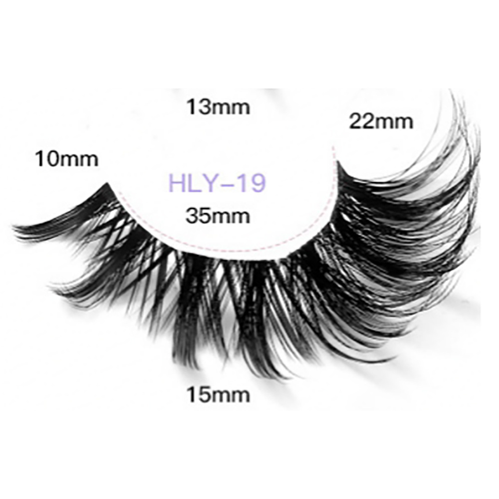 Little Devil Style Lashes Extension Clear Band Fox Eye False - Temu Denmark
