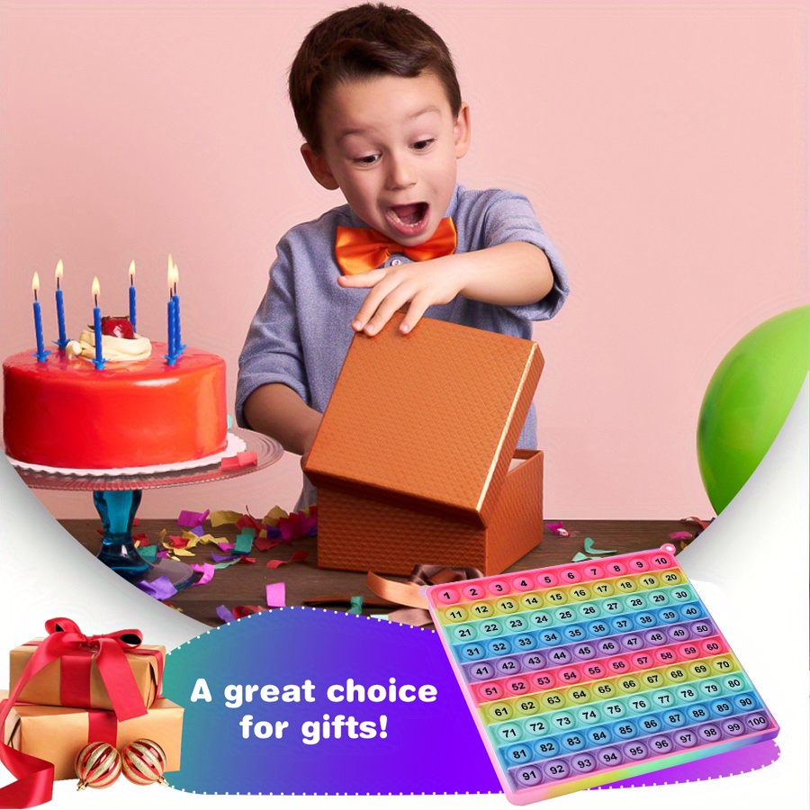 1 100 Number Table Numbers P0pp Rainbow Square Wine Cellar - Temu United