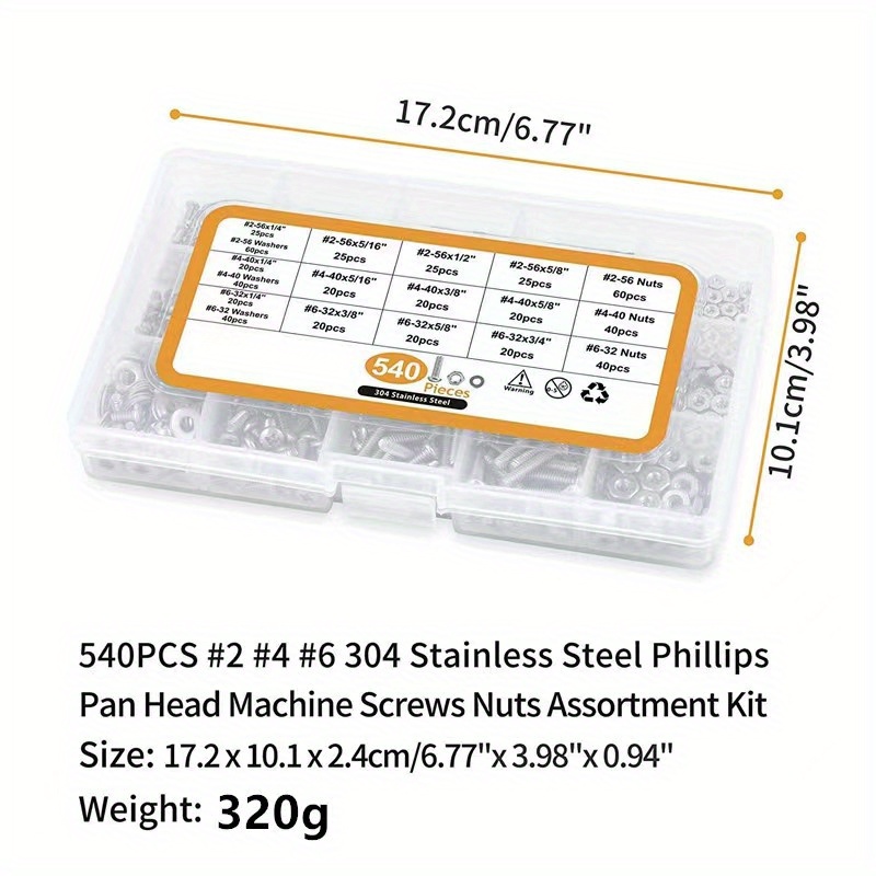 304 Stainless Steel Cross Round Head Screwdriver Set - Temu