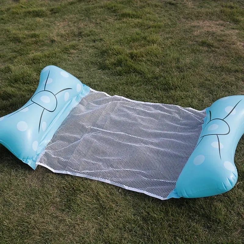 Pvc Inflatable Floating Row Inflatable Hammock Water Folding Temu
