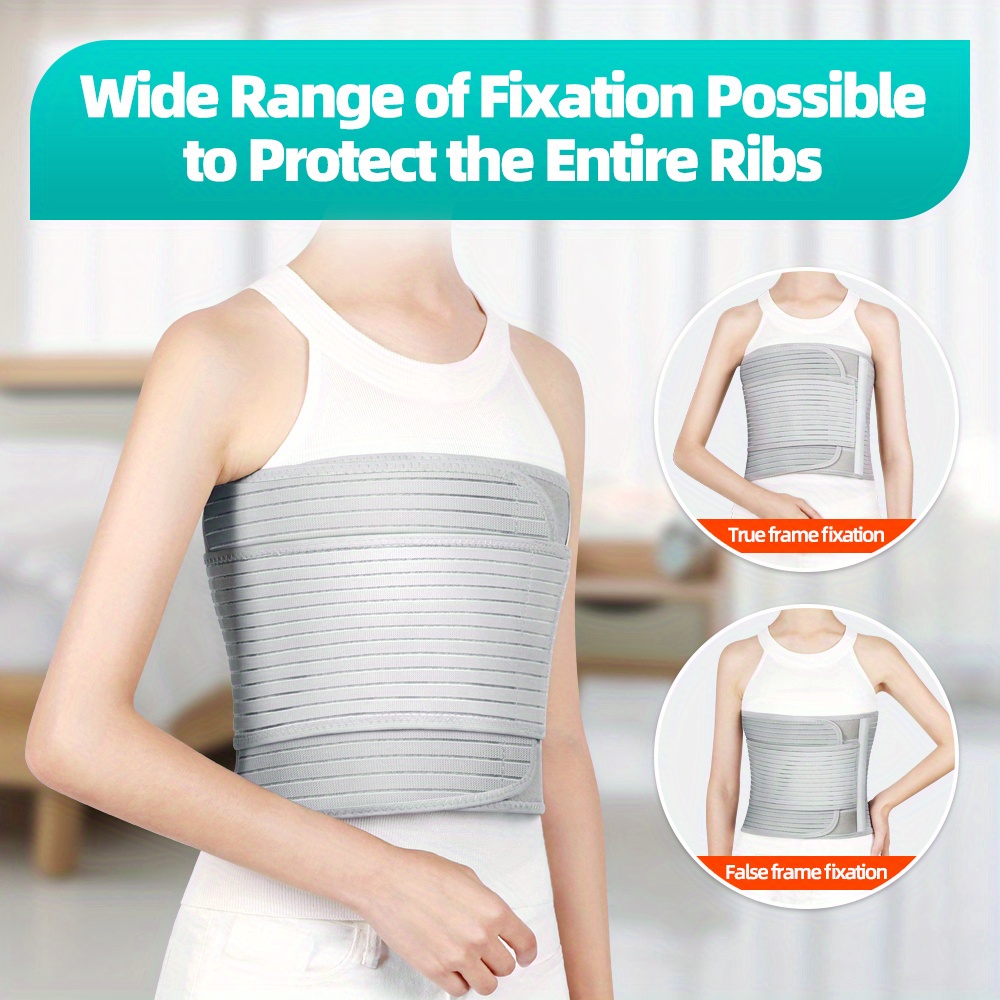 1pc Medical Rib Fracture Fixed Belt Chest Spine Rib Injury Fixed Belt ...