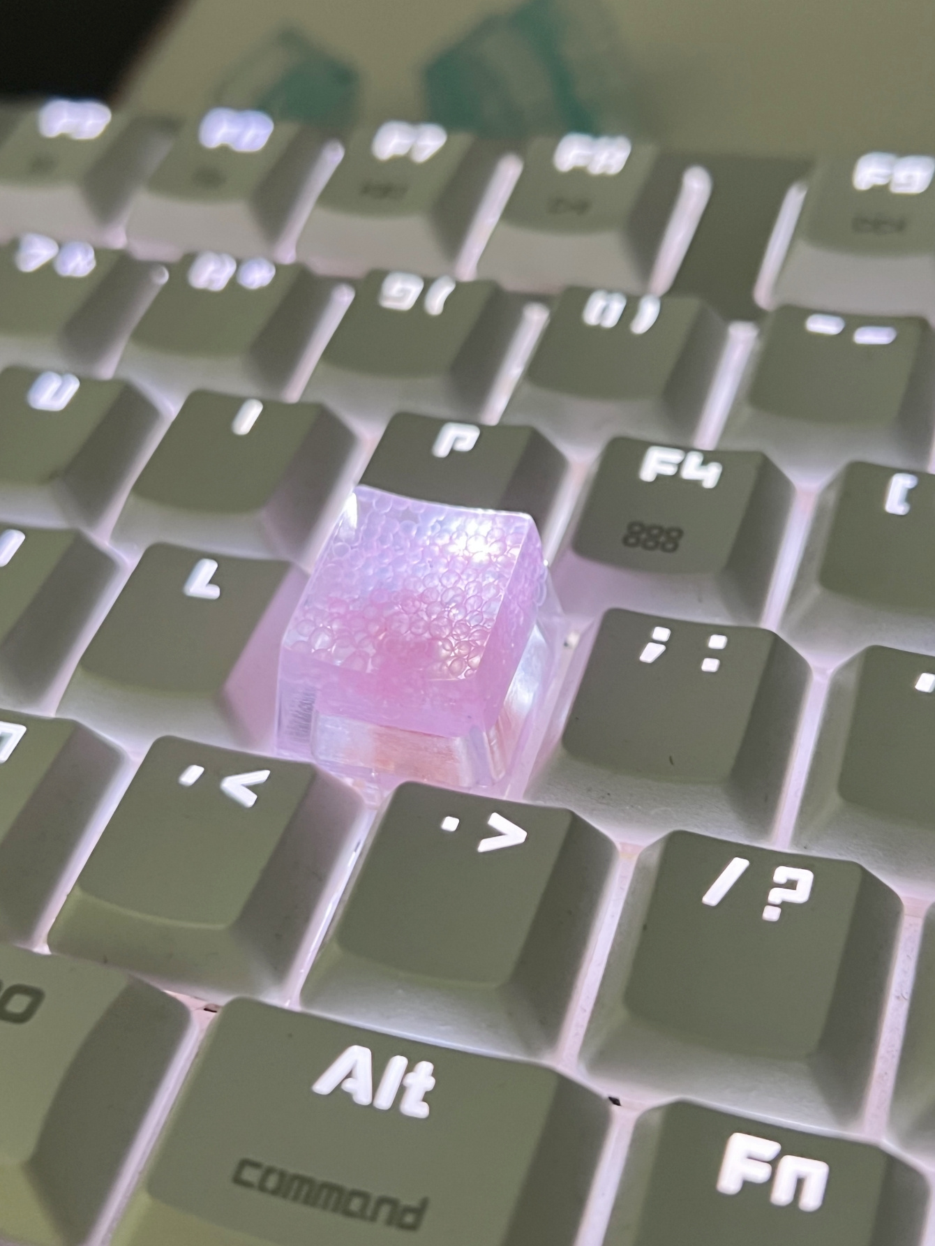 Cute Bubble Beads Translucent Abs Resin Keycaps Suitable - Temu New Zealand