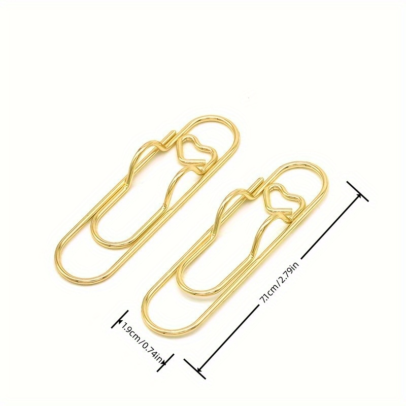 Metal Pen Clips Multi Function Pen Holder Clips Bookmarks - Temu