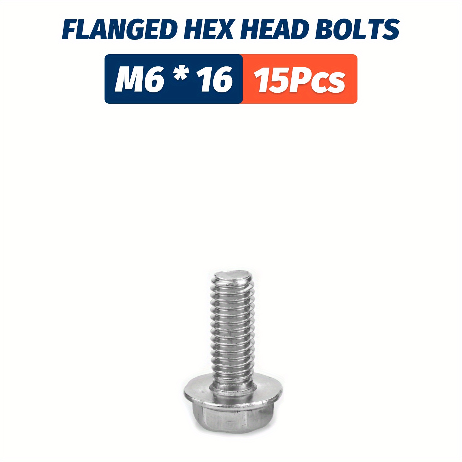 M6-1.0 M8-1.25 Con Tuercas, Tornillos es Con Tuercas De Seguridad es Con Dentada, , Inoxidable ...