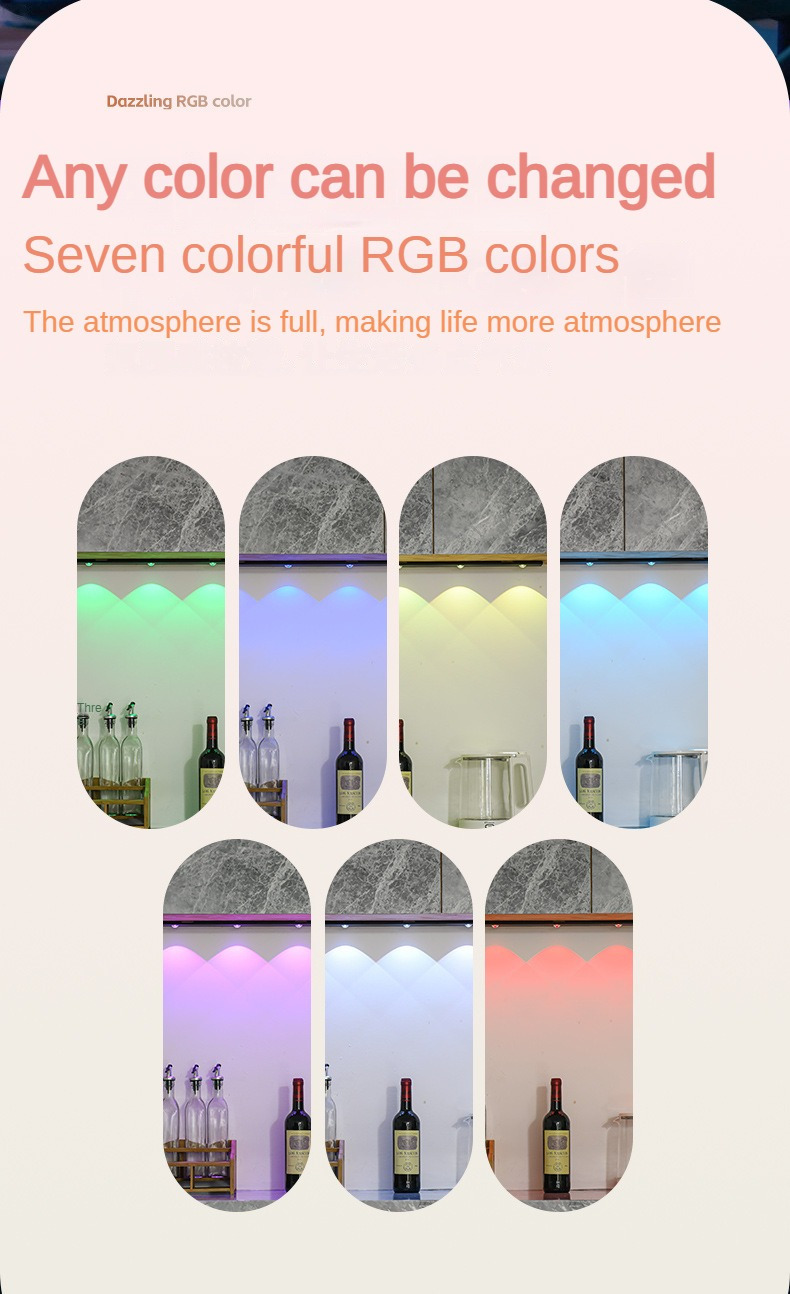 Colorful Cat Eye Led Motion Sensor Light Ultra thin Human - Temu Australia