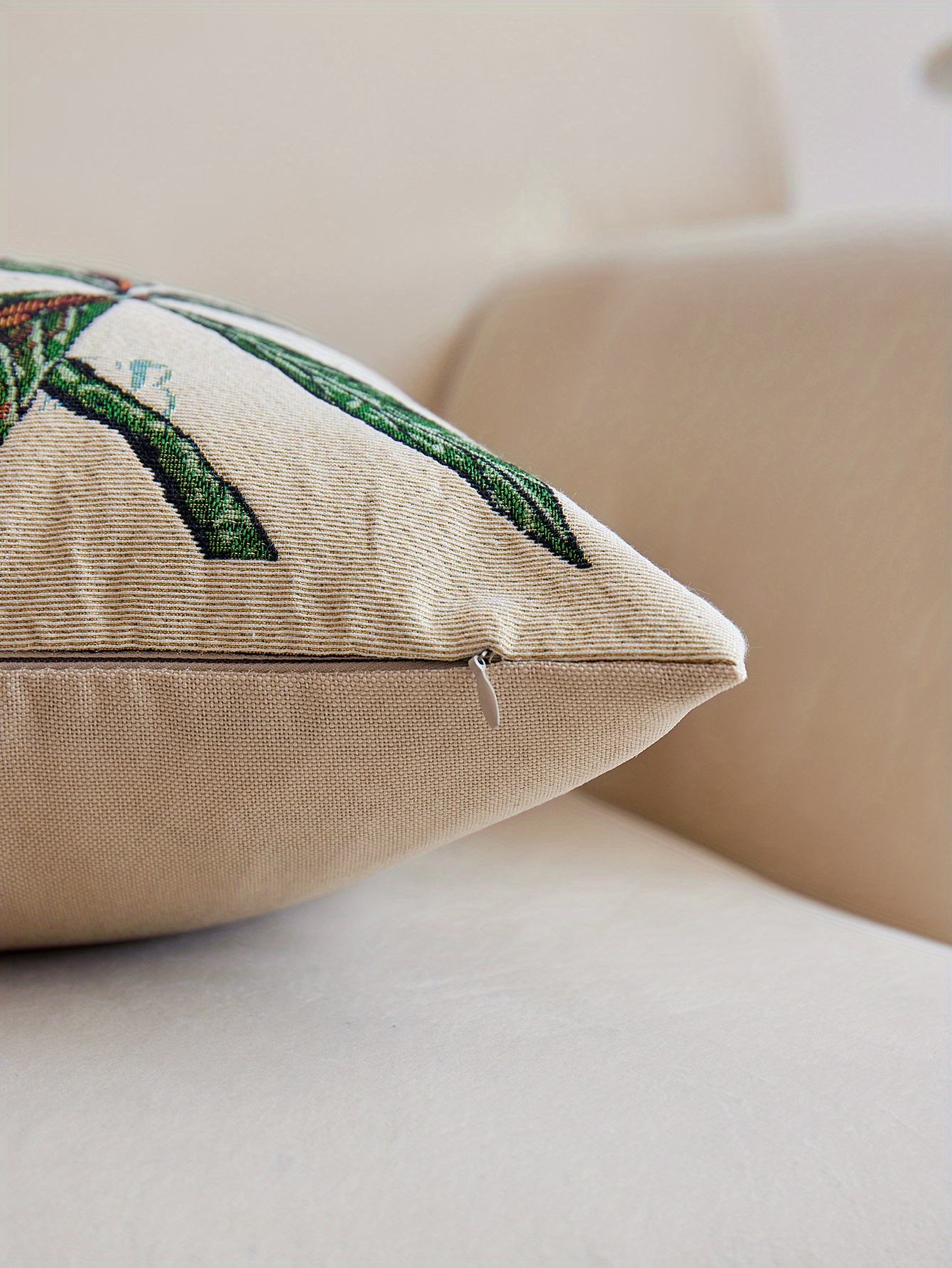 Jacquard Polyester Throw Pillow Case Commuter - Temu Australia