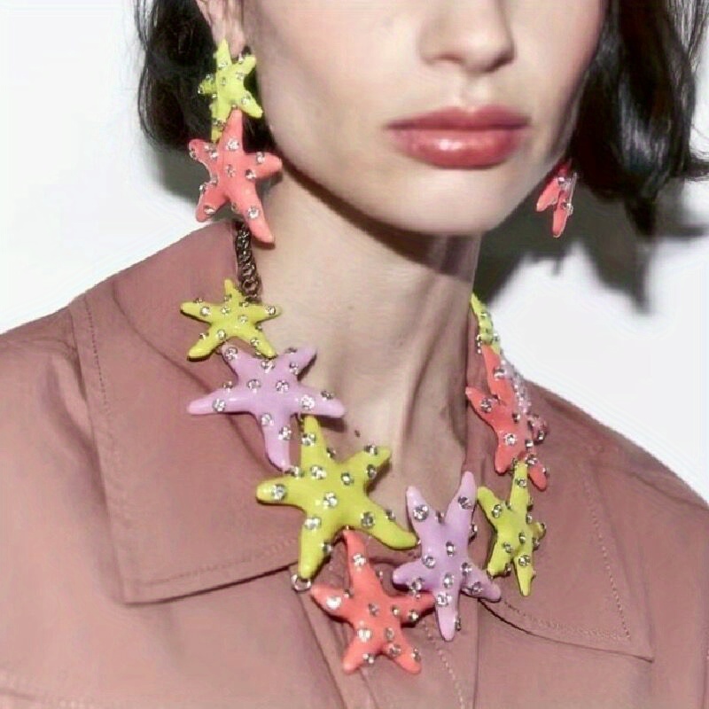 exaggerated design shiny decor long - Temu Australia