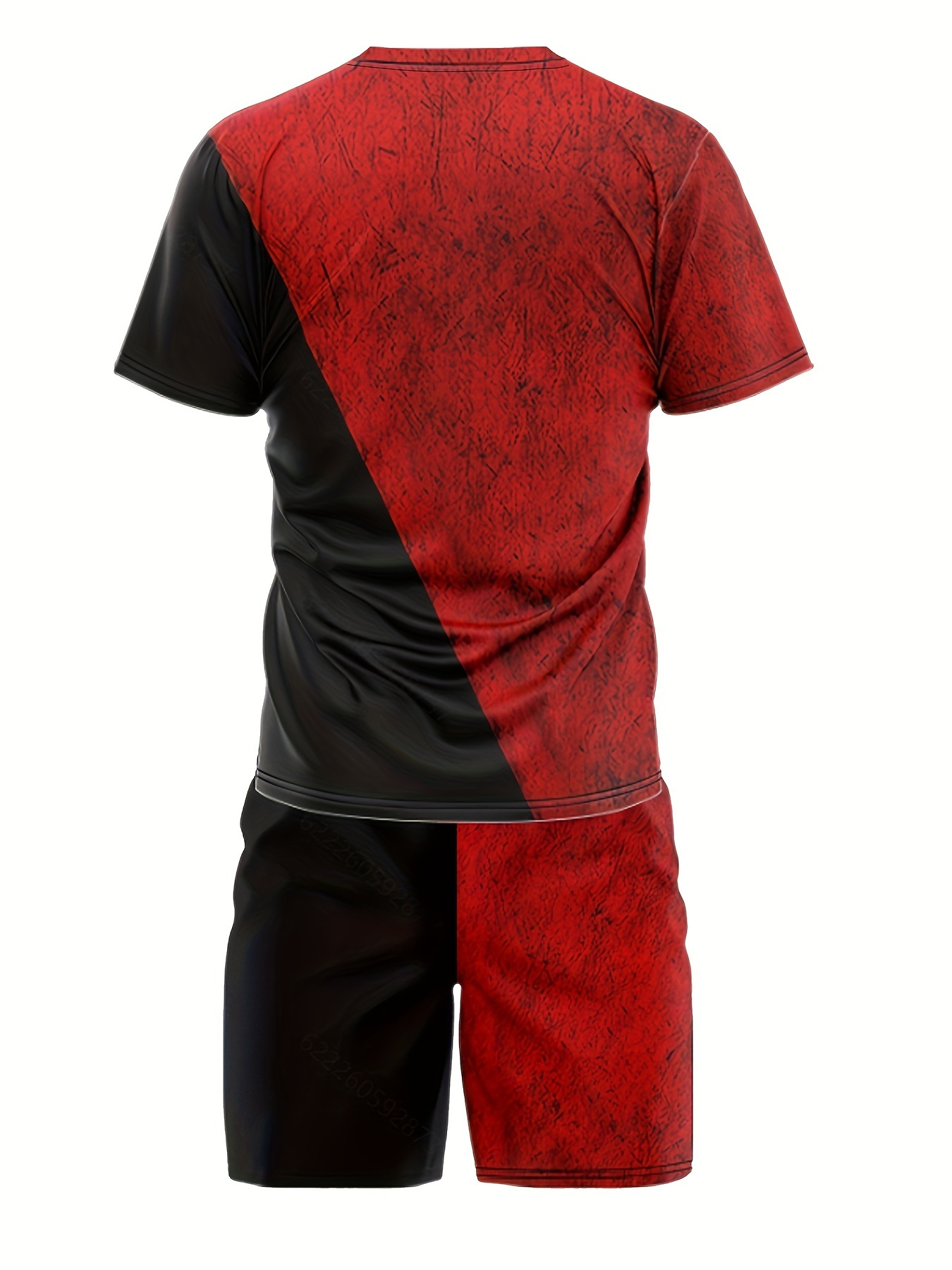 Men's Outfits Graffiti Block Demon - Temu