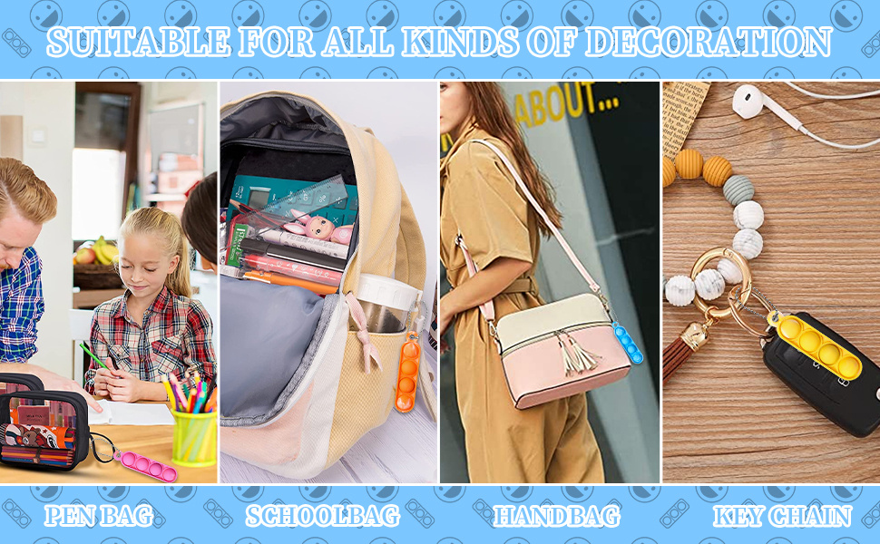 mini keychain fidget toys kids small toys party favors - Temu Australia