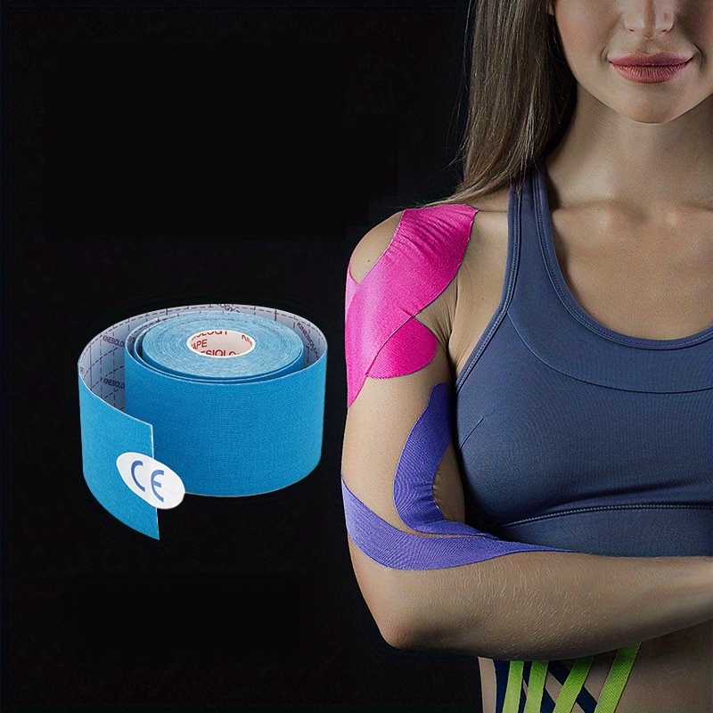 Waterproof Breathable Muscle Tape High Elastic Sport Bandage - Temu ...