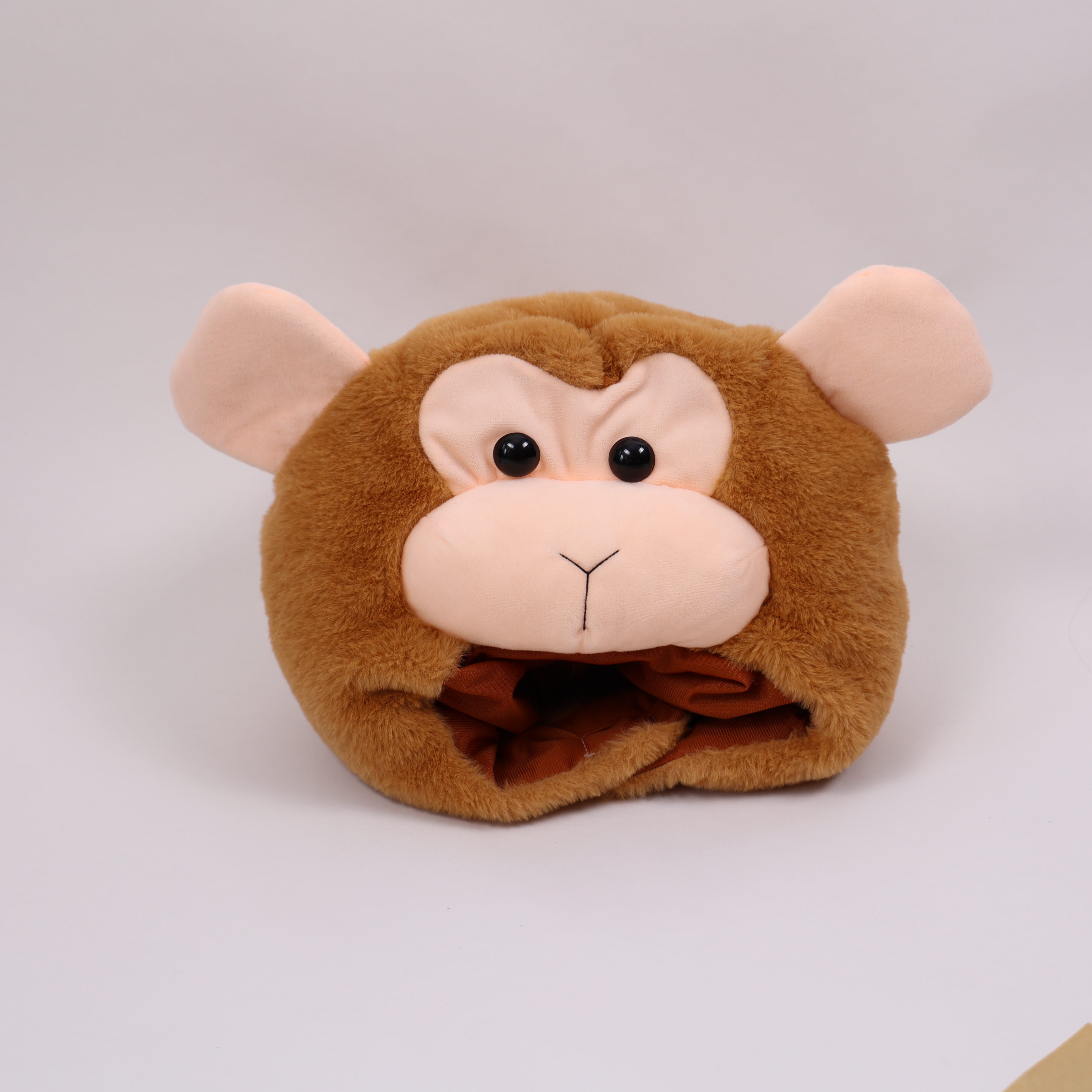 Cute Funny Animal Shape Plush Doll Monkey Hat Photography - Temu Canada