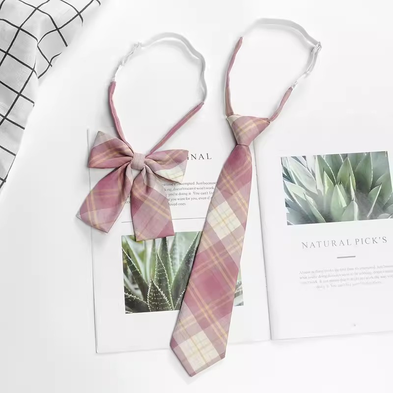 Classic Stripe Jk Uniform Academic Bow Tie Set Student - Temu New Zealand