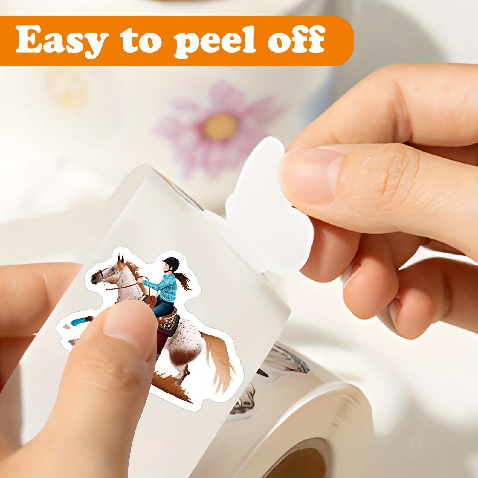 Horse Riding Stickers Water Bottles Laptop Phone Computer - Temu Australia