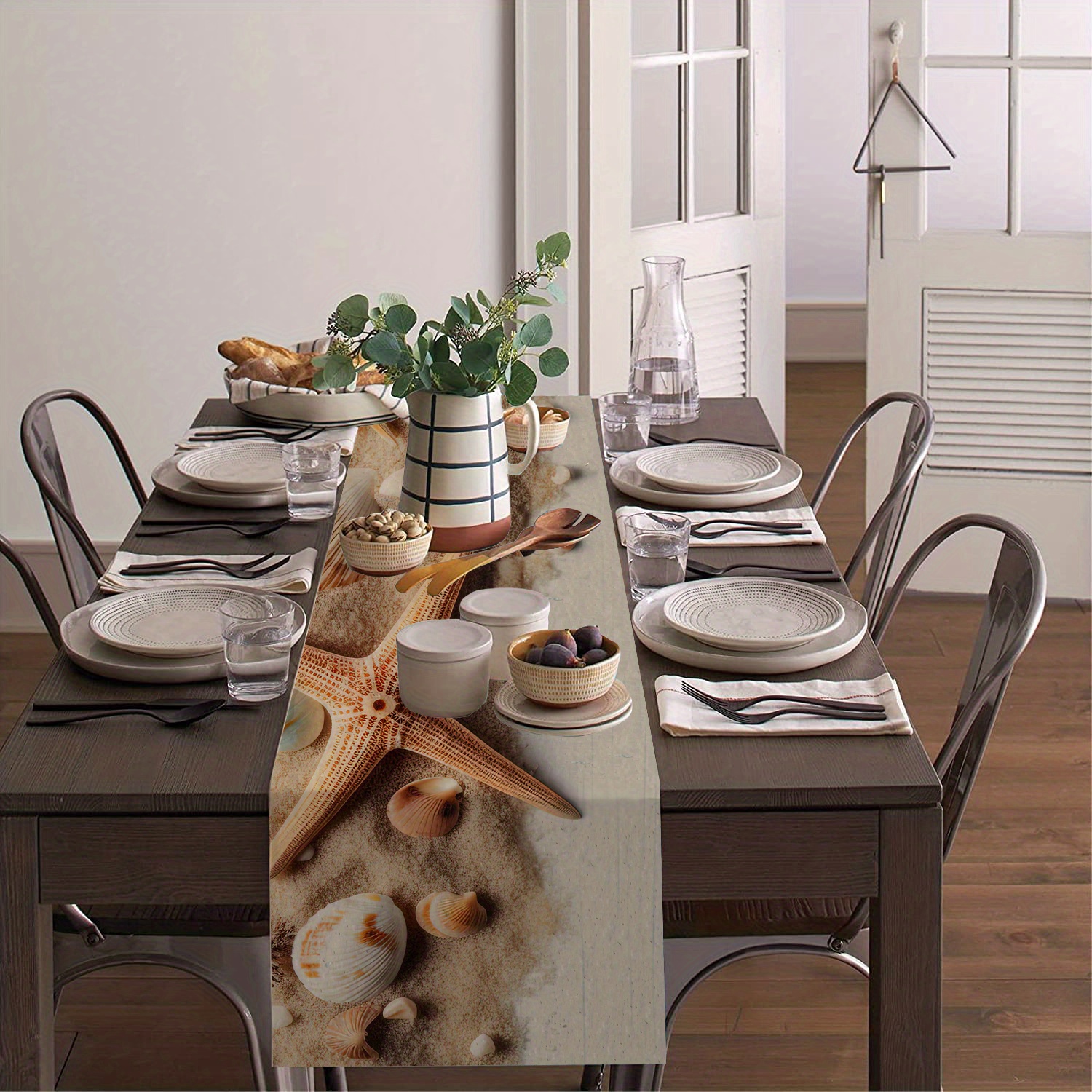 Summer Table Runners Long Tropical Ocean Beach Sea Water - Temu Netherlands