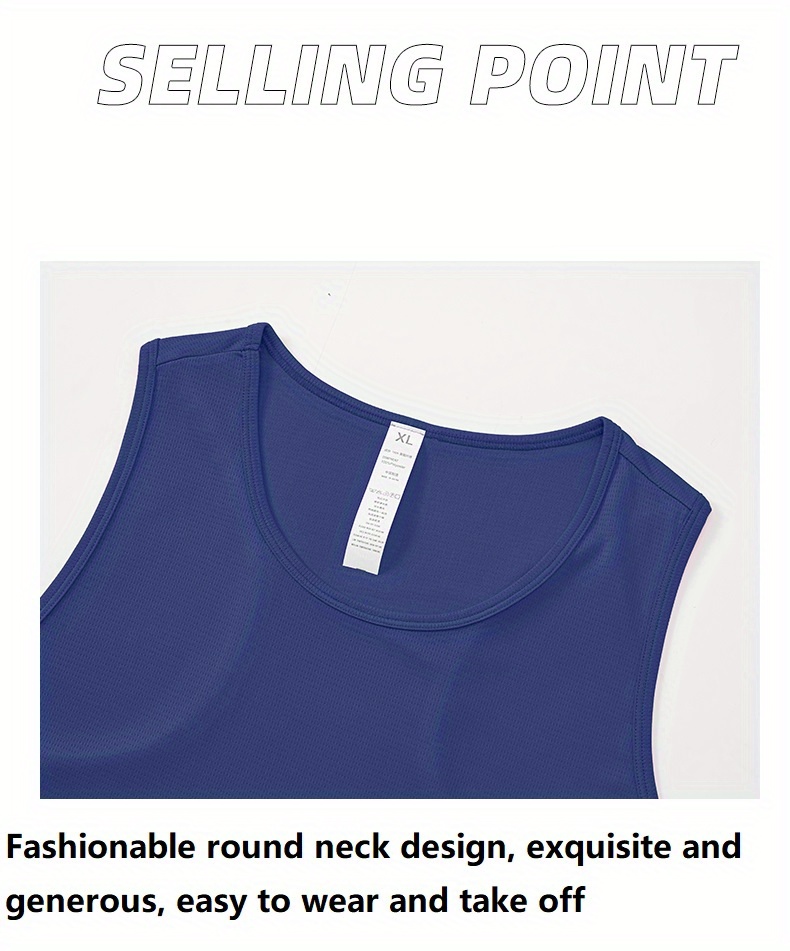 Men's Sports Tank Top Casual Breathable Comfy Quick Drying - Temu ...