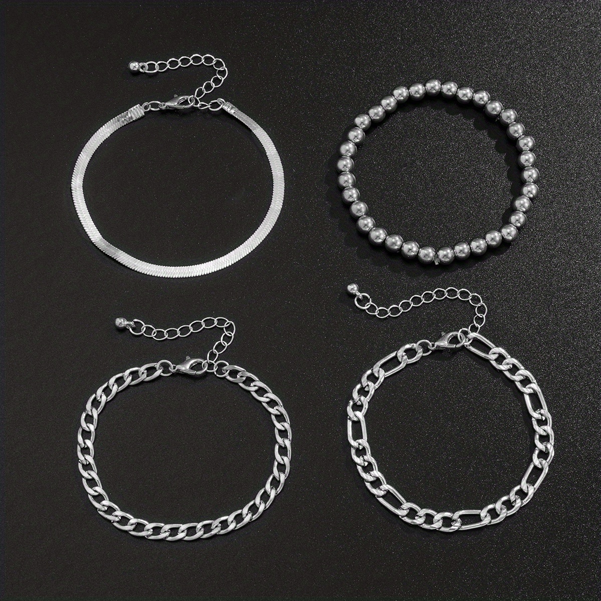 Unisex Punk Style Hip hop Snake Bone Chain Cuban Chain - Temu United ...