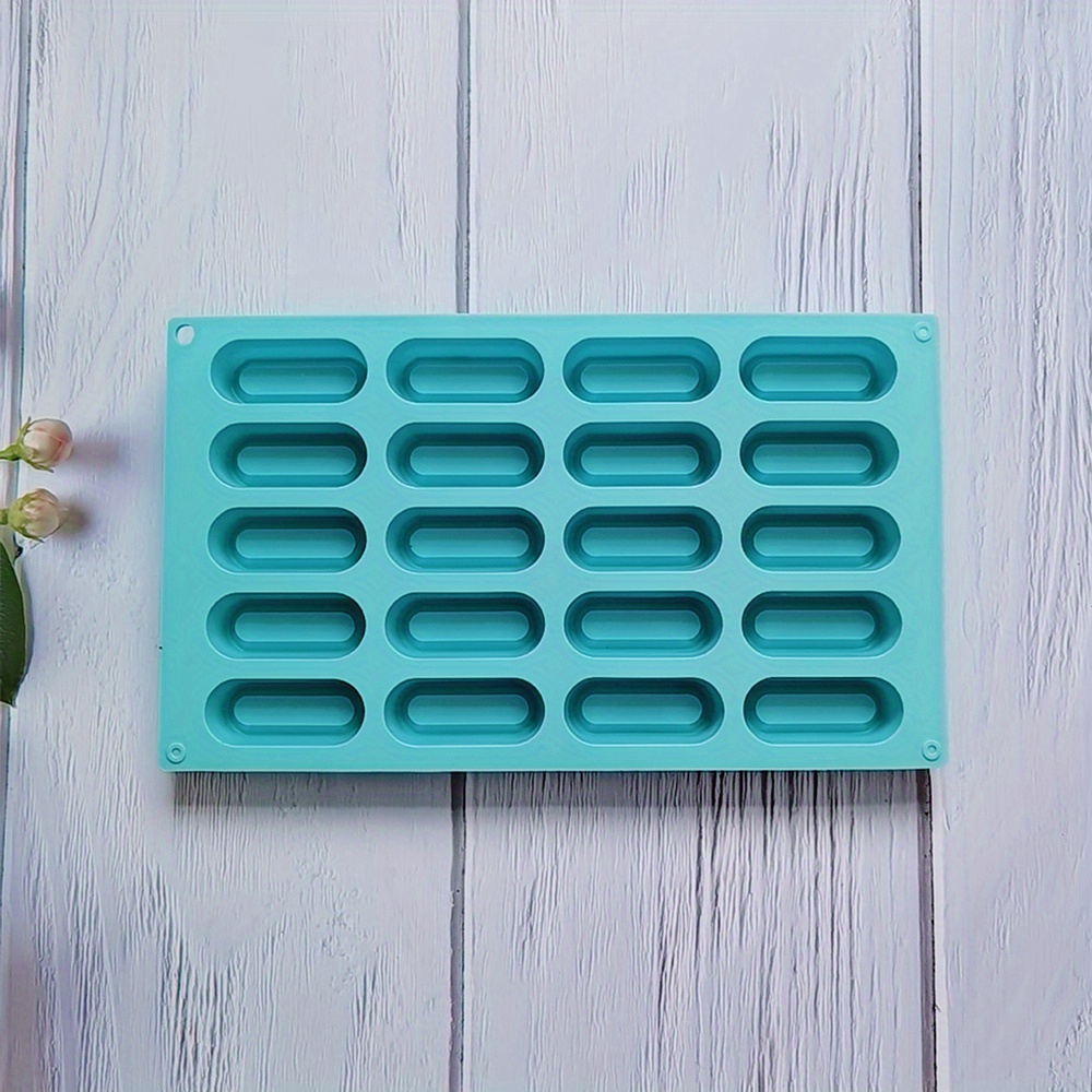 Oval Chocolate Mold 3d Silicone Mold 20 Candy Mold - Temu New Zealand