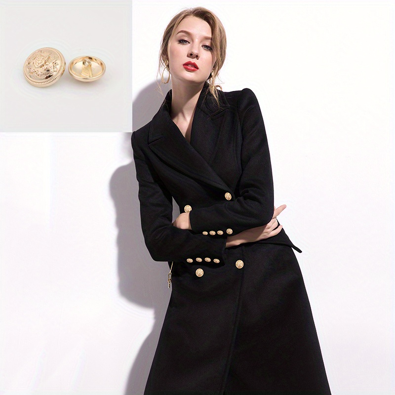 Alloy Retro British Style Lion Crown Shield Metal Button - Temu Australia