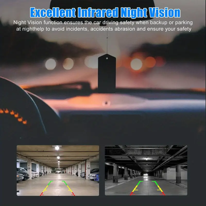 Car Rear View Reverse Camera Parking Backup Cam Hd Night - Temu Car Rear View Reverse Camera Parking Backup Cam Hd Night - Temu