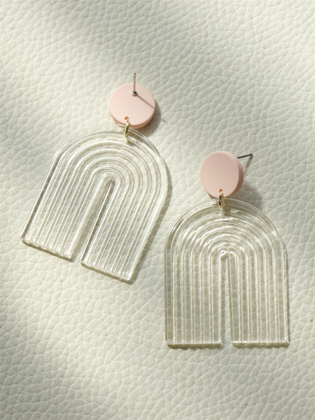 U Shape Dangle Earrings Elegant Polymer Clay - Temu Canada