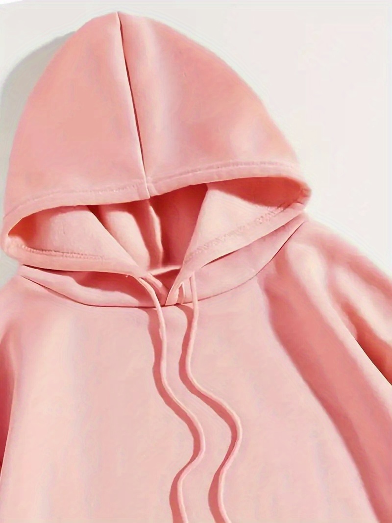 Christmas Print Kangaroo Pocket Hoodie Casual Long Sleeve - Temu United Kingdom