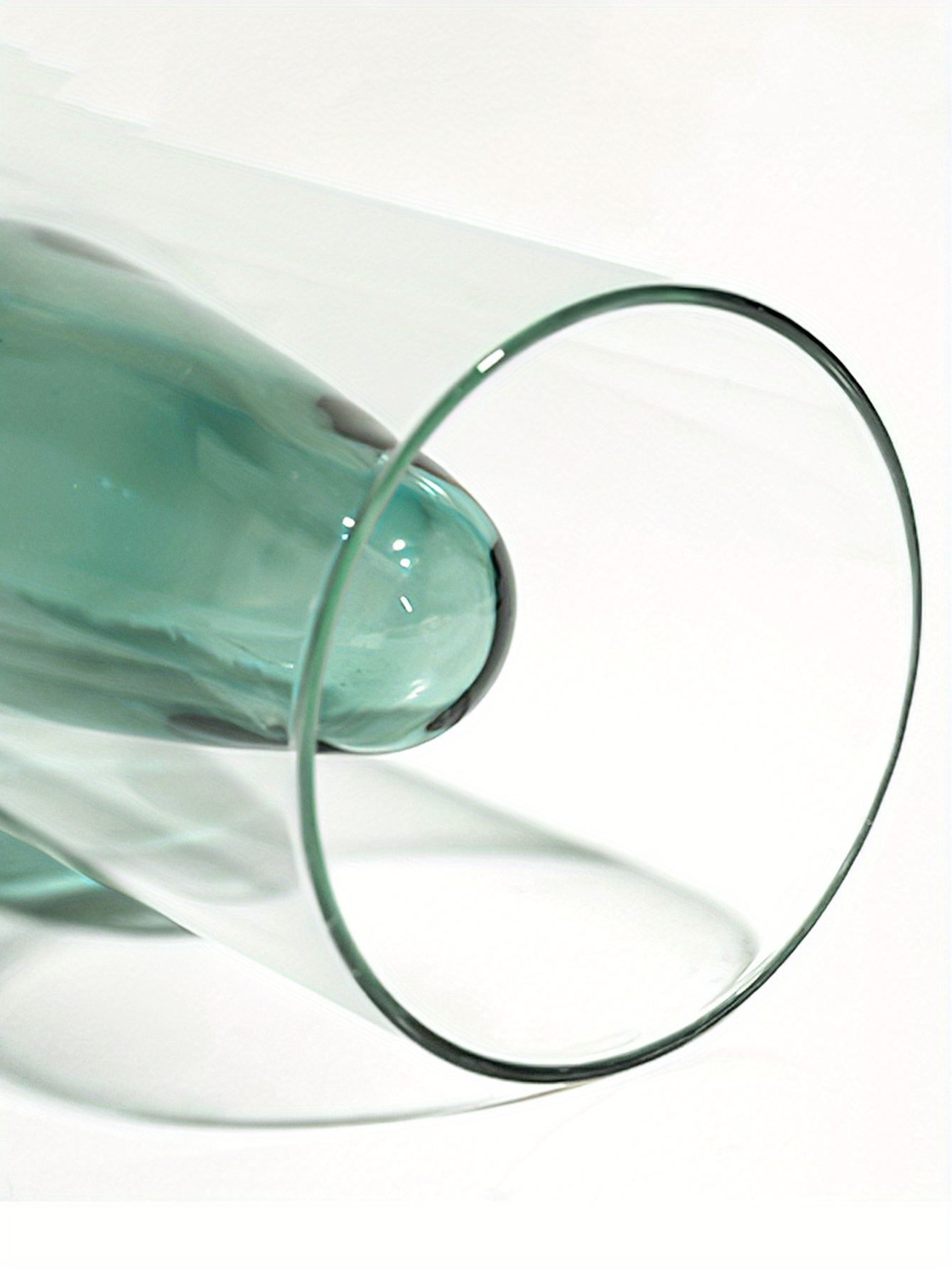 modern nordic inspired double layer glass vase colorful - Temu