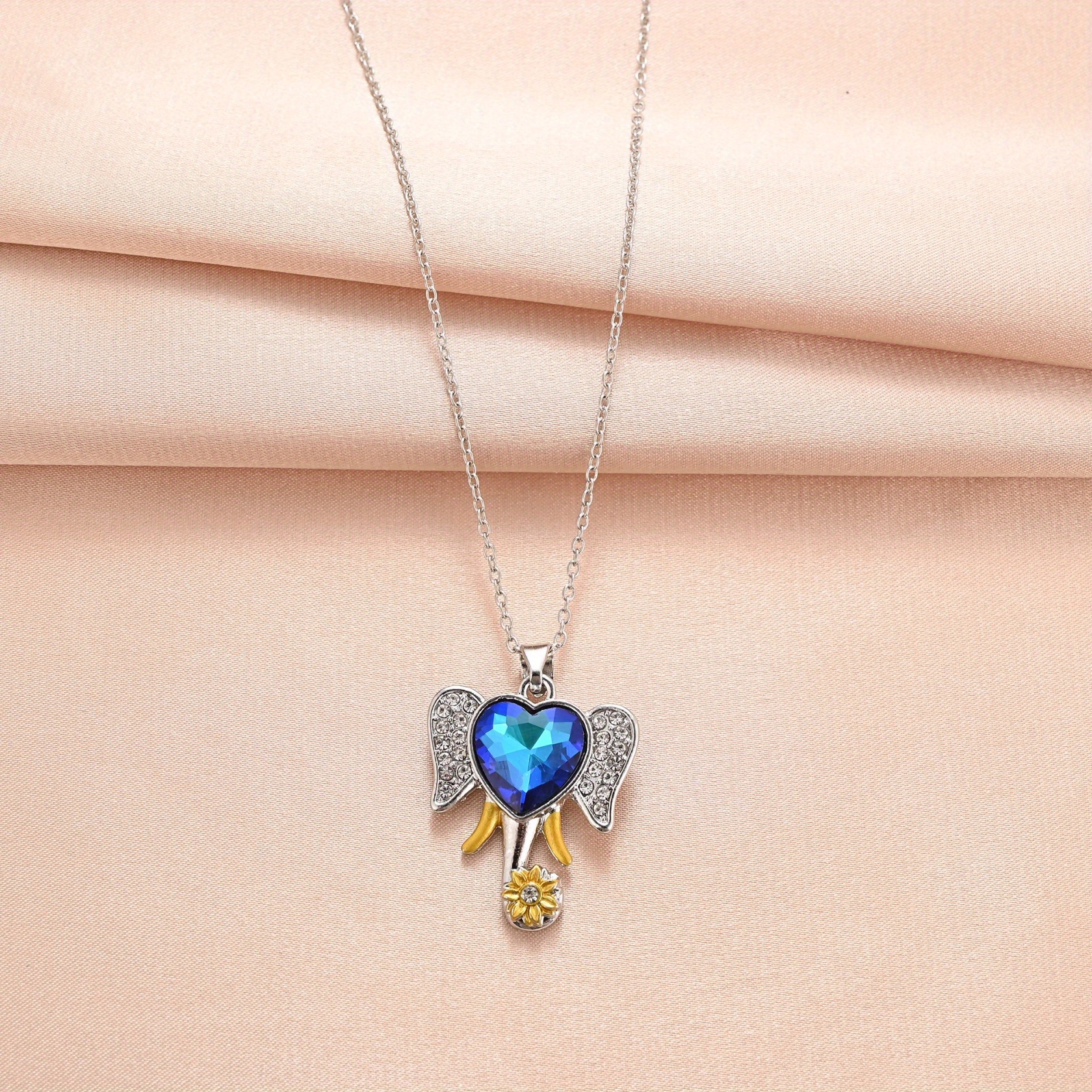 Fashion Elegant Men's Women's Elephant Pendant Necklace - Temu United ...