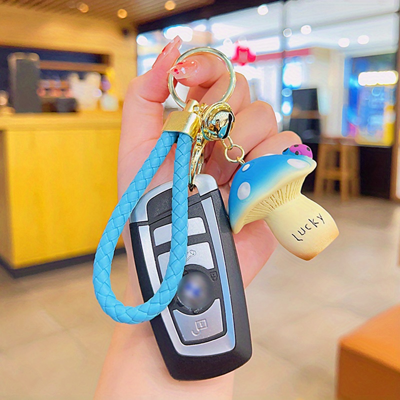 Resin Mushroom Keychain Pendant Keychain Bag Pendant Outdoor - Temu New ...