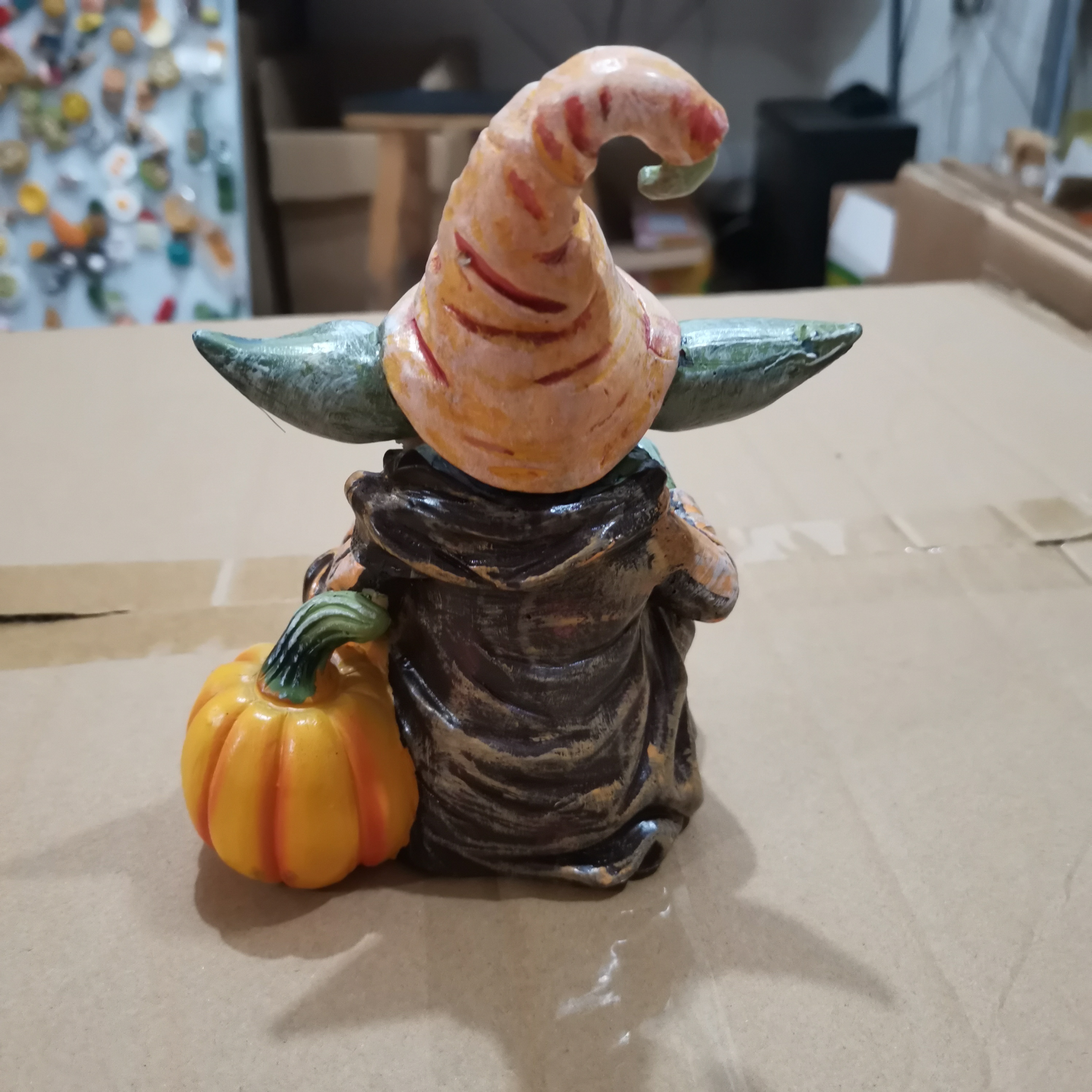 Alien Pumpkin Outdoor Sculptures Statues Resin Craft Outdoor - Temu