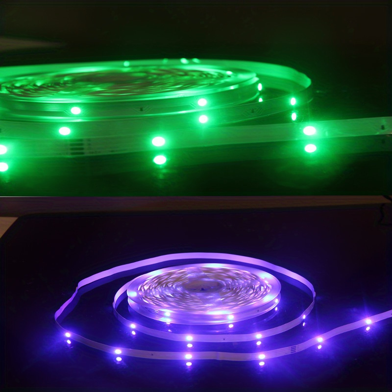 Smart Led Strip 5050rgb Color changing Led Lights 24 button - Temu New ...