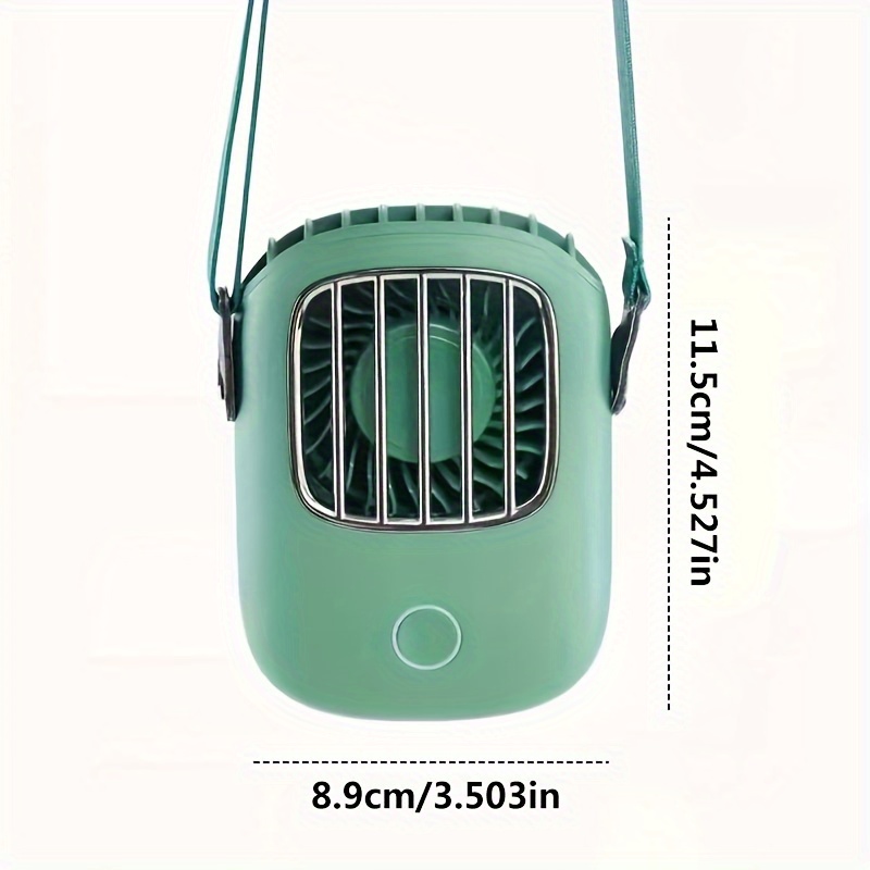 usb hanging neck fan mini rechargeable small fan portable - Temu New ...