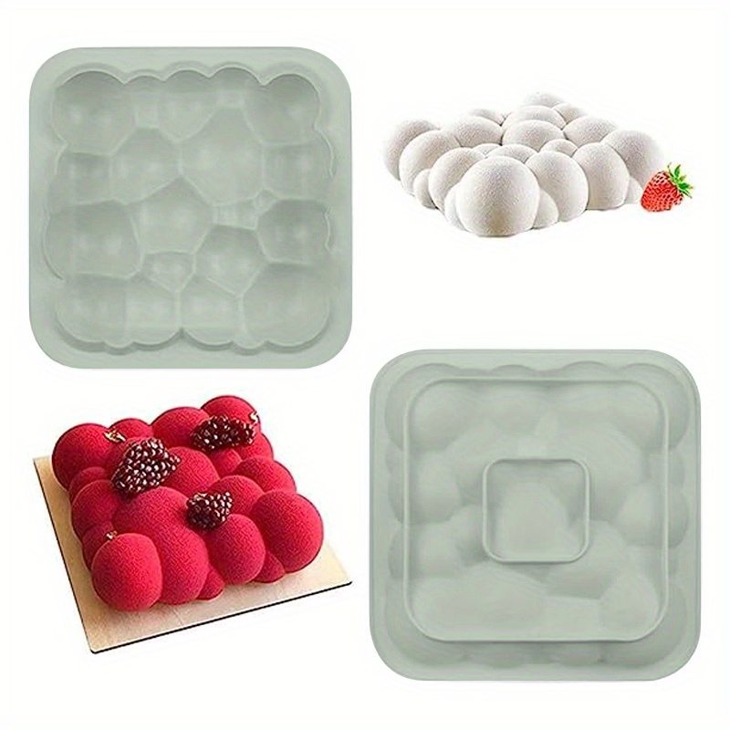 3d Bubbles Silicone Cake Mold Baking - Temu Australia