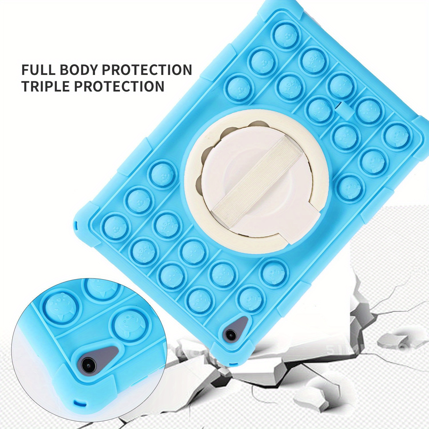 Schutzhülle Drehbarem Handgriff Ständer Cartoon bubble - Temu Germany