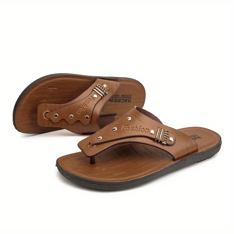 Mens Thong Sandals Casual Non Slip Flip Flops Shoes Toe Temu Australia