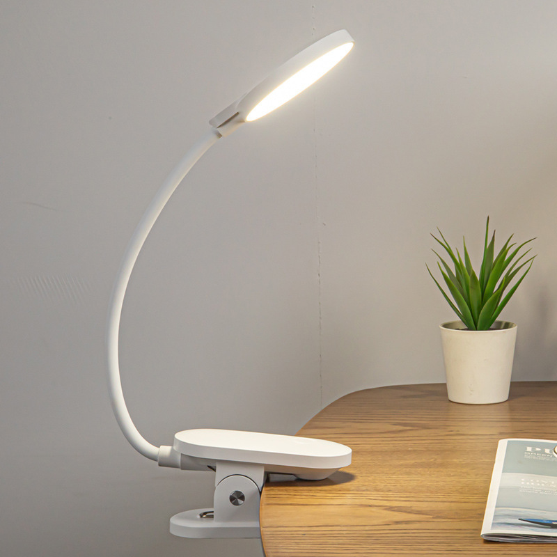 Led Clip Table Light Clip type Rechargeable Student Learning - Temu