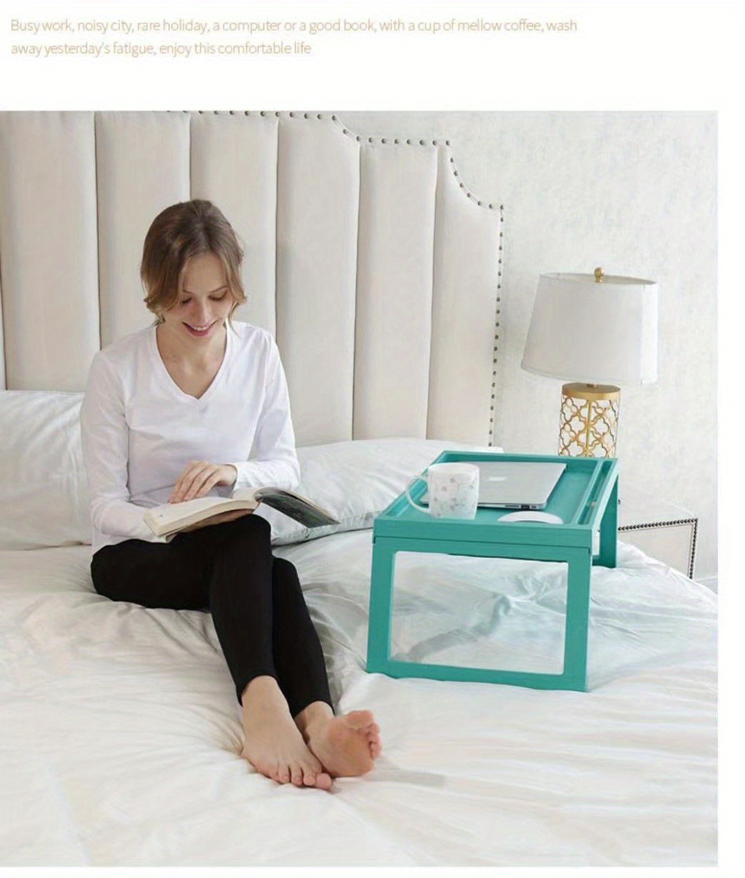 Bed Desk Laptop Desk Student Dormitory Study Desk Foldable - Temu