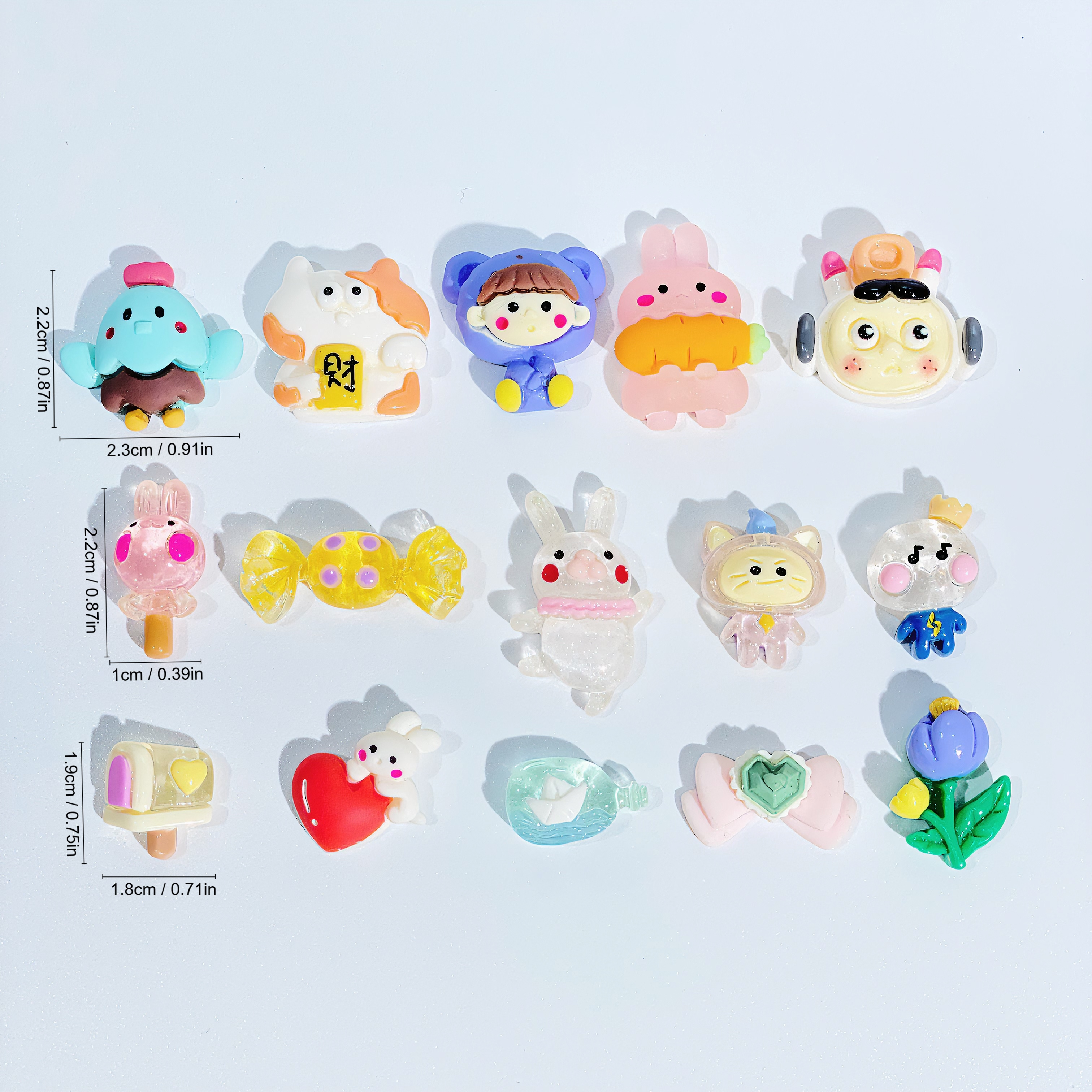 Cute Exquisite Colorful 3d Animal Resin Charms Phone Shell - Temu ...