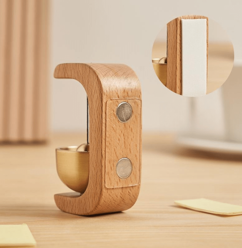 Simple Wooden Doorbell Cafe Decoration Entry Reminder Bell - Temu ...