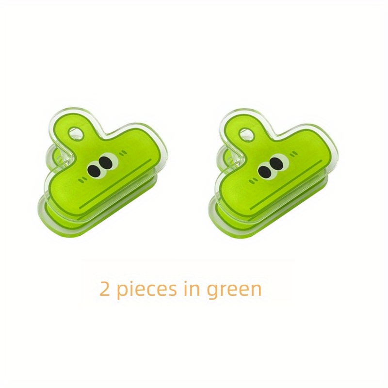 Cartoon Cute Eye Paper Clips Pp Clip Acrylic - Temu Australia