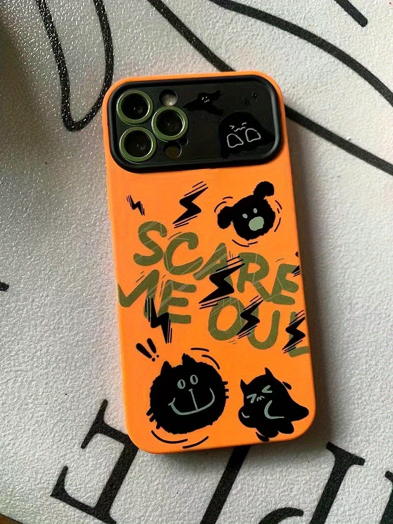 Halloween Ghost Dog Comic Book Style Mobile Phone Soft Case - Temu ...