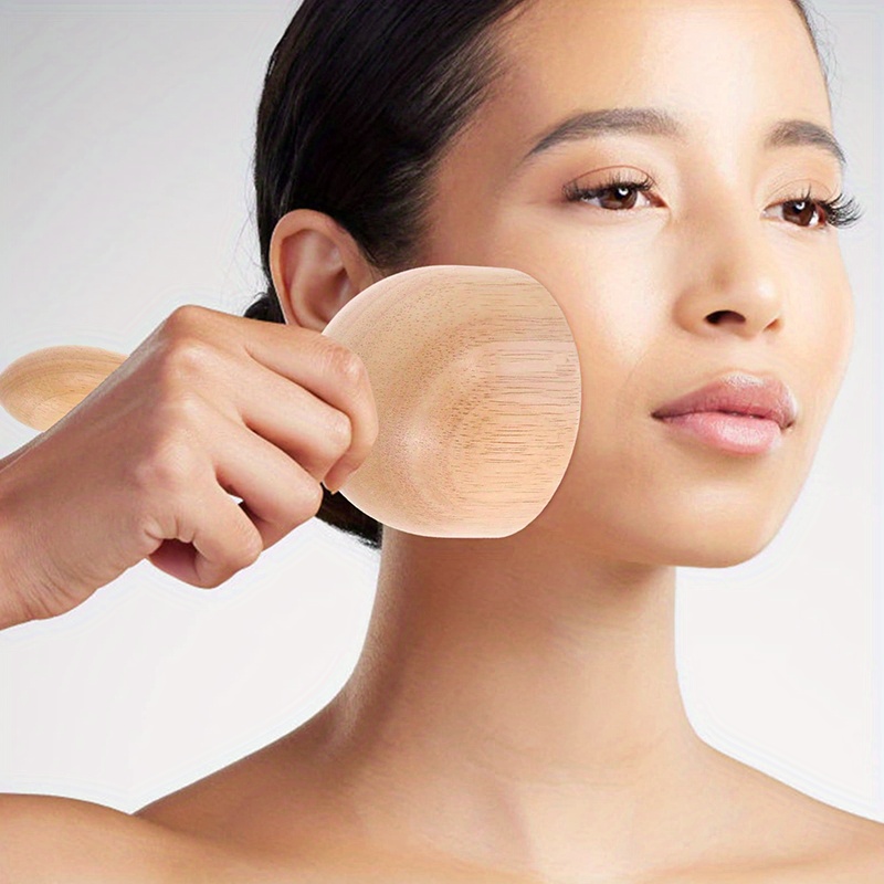 Wooden Mushroom Shape Massager Manual Wood Therapy Massage - Temu New ...