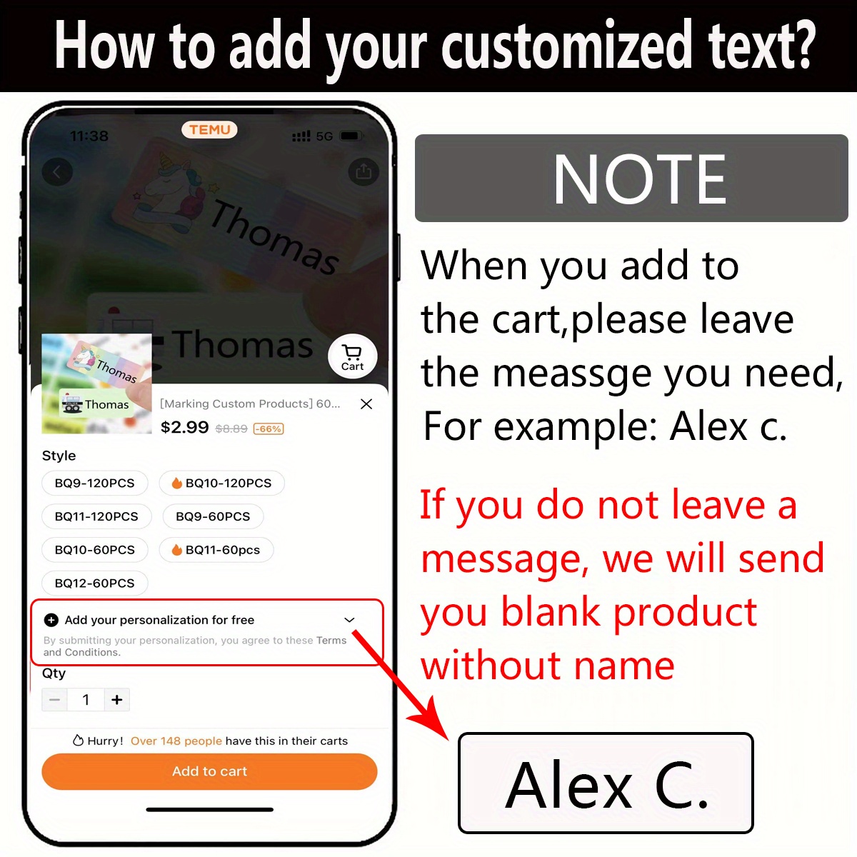 Personalized Name Table Stickers Customize Waterproof - Temu Denmark
