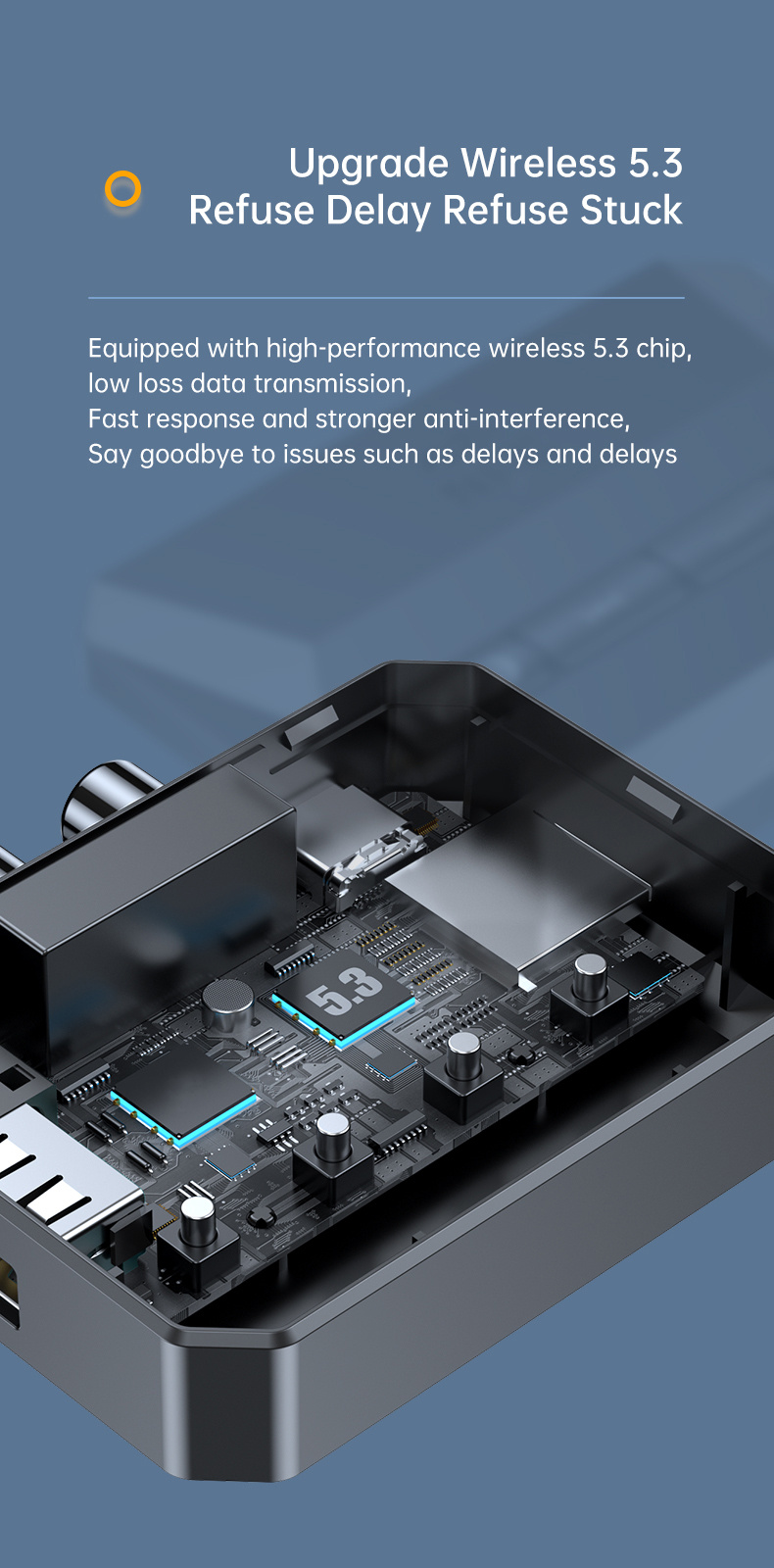 Car Wireless Receiver 5.3 Stereo Audio Power Amplifier - Temu New Zealand