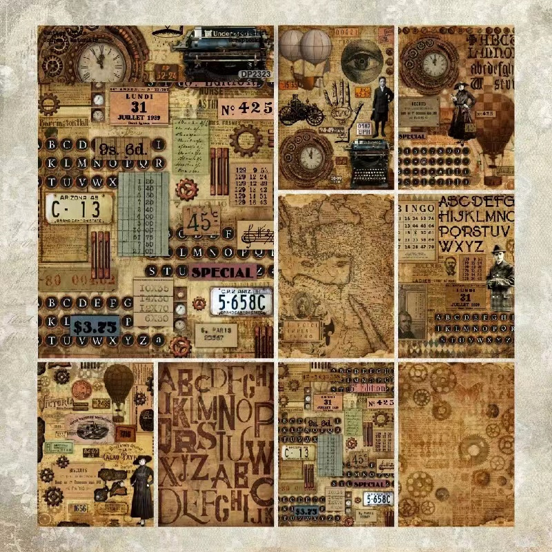 A5 Single Sided Pattern Paper Diy Photo Album Scrapbook - Temu United ...