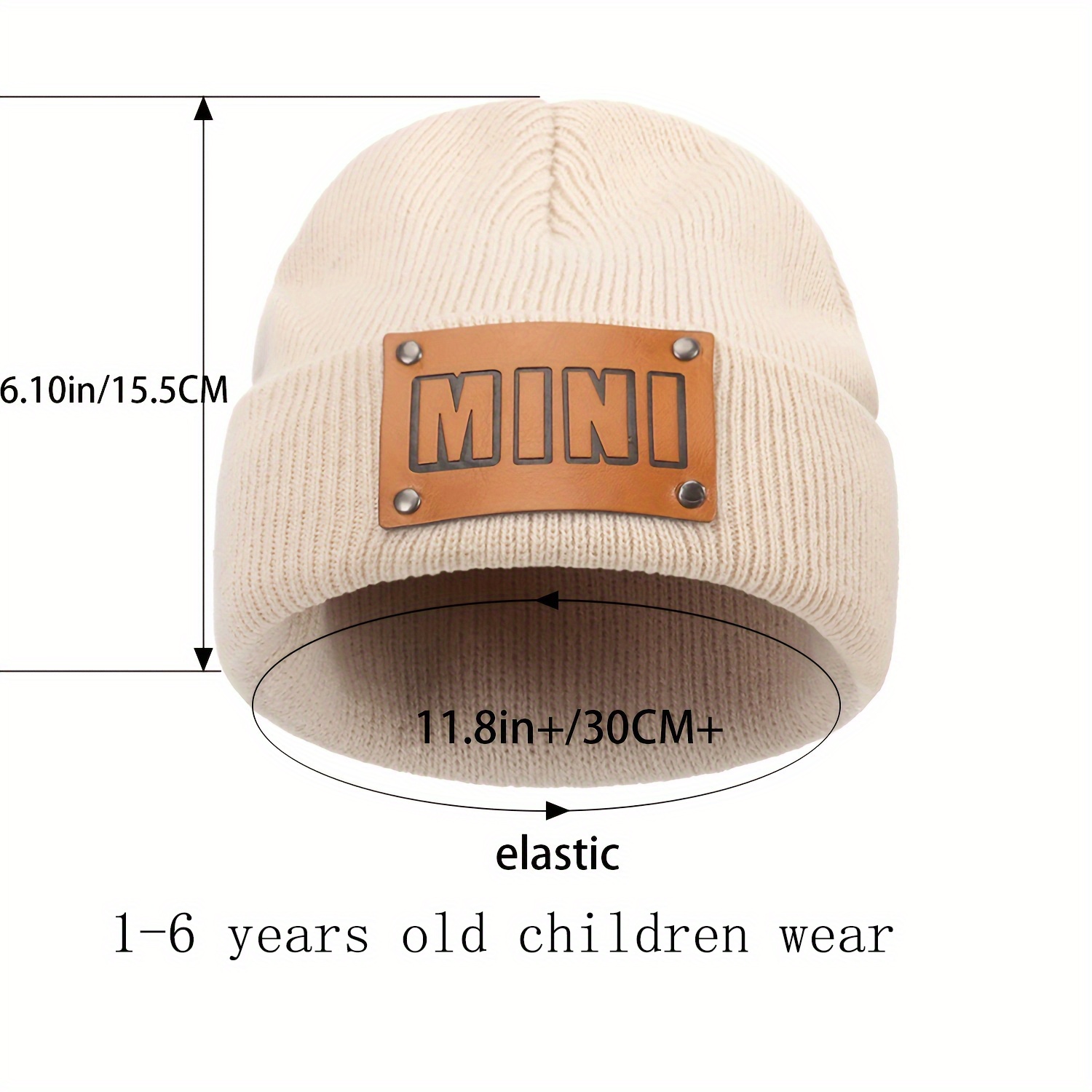 Baby Warm Knitted Hat Beanie Hat Autumn Winter - Temu United Kingdom