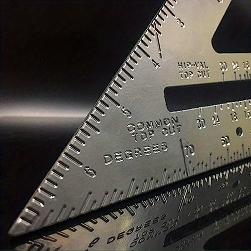 Triangle Ruler Aluminum Quick Protractor - Temu