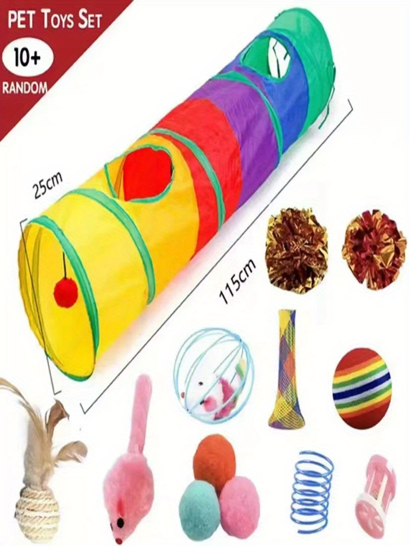 Interactive Cat Kitten Toys Indoor Cats Kitty Collapsible - Temu Australia