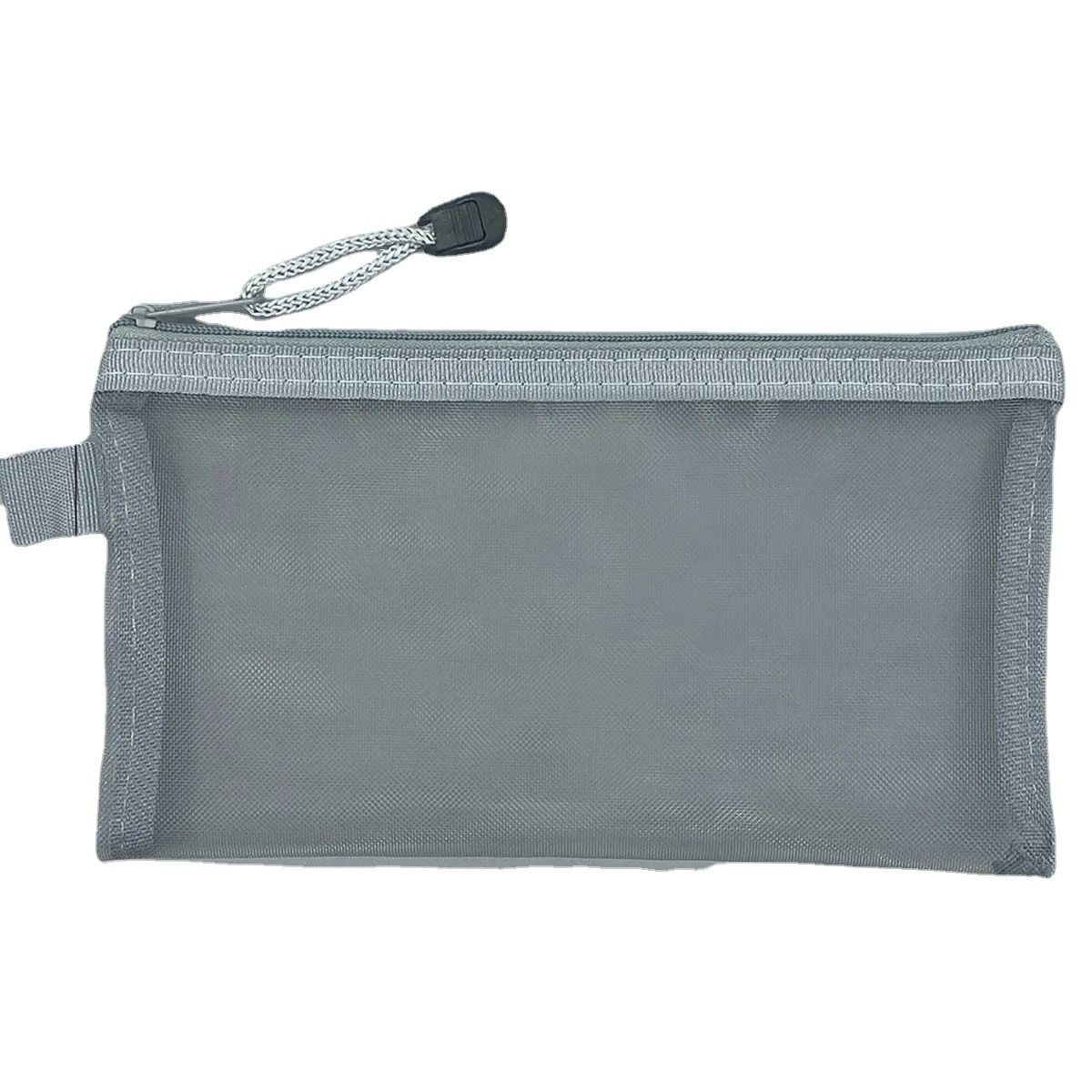 simple transparent mesh pen bag large capacity zipper - Temu Australia
